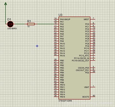 【stm32】1 Led 使用gpio点灯led Birg Csdn博客
