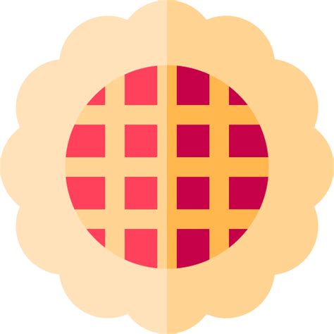Pie Basic Rounded Flat Icon