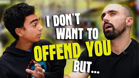 Young Christian Has Very Good Questions For Vegan Activist Youtube