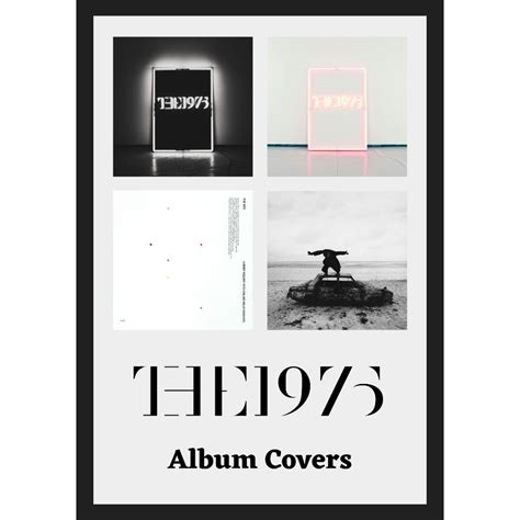 The 1975 Album Cover And A4 Posters Shopee Philippines