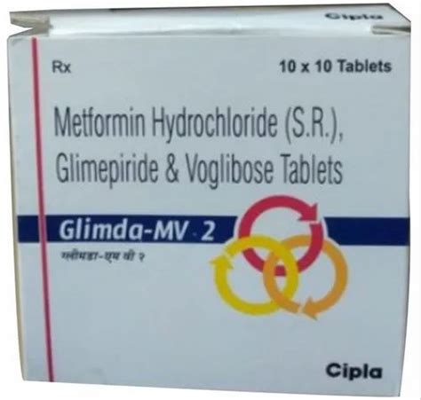 Metformin Hydrochloride Glimepiride Voglibose Tablets At Best Price In Jaipur