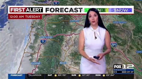 First Alert Sunday Morning Fox 12 Weather Forecast 3 10 Youtube