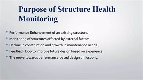 Structural Health Monitoring Pptx