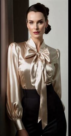 50 Satin Blouses Ideas Satin Blouses Satin Blouse Beautiful Blouses