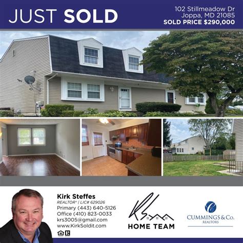 Just Sold 102 Stillmeadow Dr In Joppa 290000 If Youre Thinking About Selling Now Is A