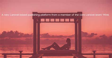 a new laravel based publishing platform from a member of the core