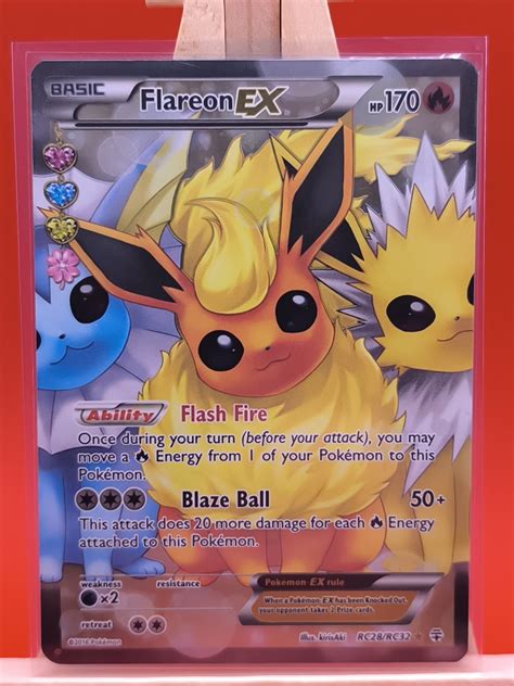 Flareon Ex Rc28 Current Market Value Generations
