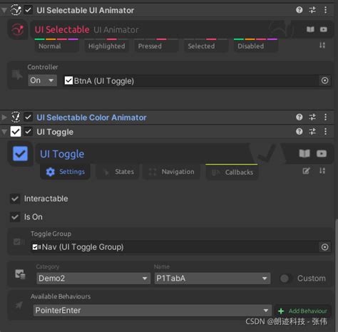 doozy ui manager 使用笔记 csdn博客