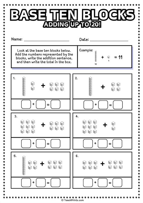 Counting Base 10 Blocks Worksheets Base 10 Blocks Counting And