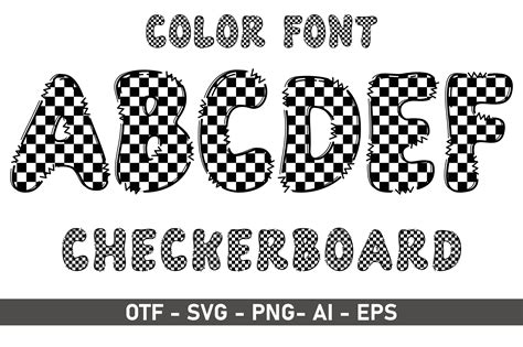 Checkers Logo Font