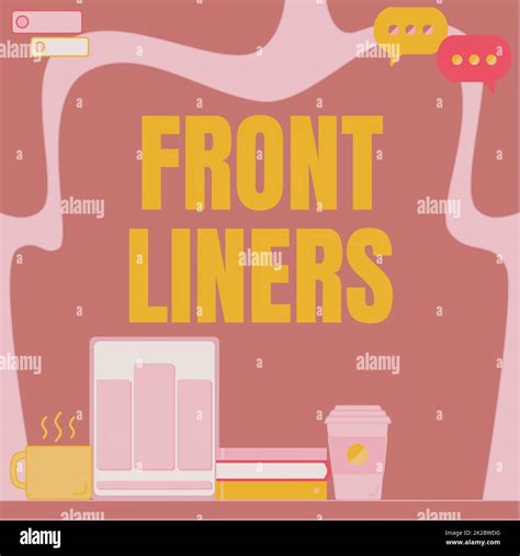 writing displaying text frontliners business concept most important or