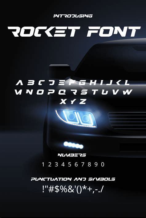 Rocket Font Masterbundles
