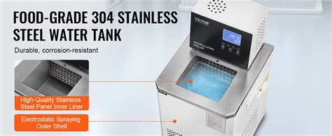 Vevor Laboratory Chiller Circulator 6l Chiller Lab Low Temperature Cooling Liquid 23°f 212°f