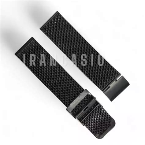 خرید و قیمت بند ساعت مچی حصیری سایز 12 تا 24 مشکی از غرفه ایران کاسیـــو