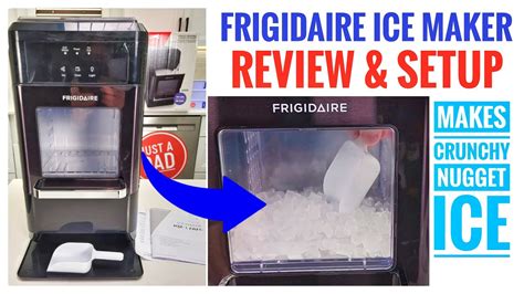 Frigidaire Nugget Ice Maker Review And Setup Youtube