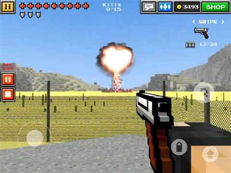 Pixel Gun 3d Nuke Town Gameplay Youtube