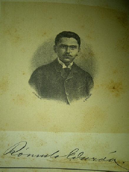 Jose Gonzalez Romulo E Duron Un Retrato Y Un Autografo