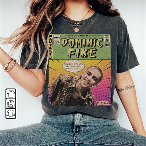 Dominic Fike Comic Shirt 90s Vintage Merch Book Art Dont Forget About