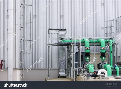 Piping Line Cooling Tower System Factory Stock Photo Edit Now 652476001 Shutterstock