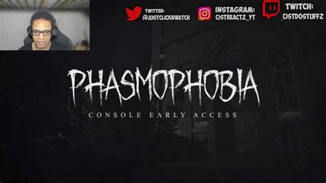 Phasmophobia Console Announcement Trailer Reaction Phasmophobia Console Early Access Youtube