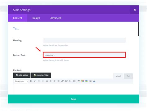 how to open divi fullwidth header and slider buttons in new tab window