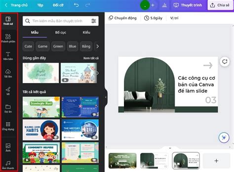 Cách làm slide trên Canva đẹp mắt và gây ấn tượng với khán giả