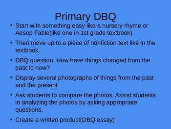 Down And Dirty DBQ By Amy Sakowitz TPT