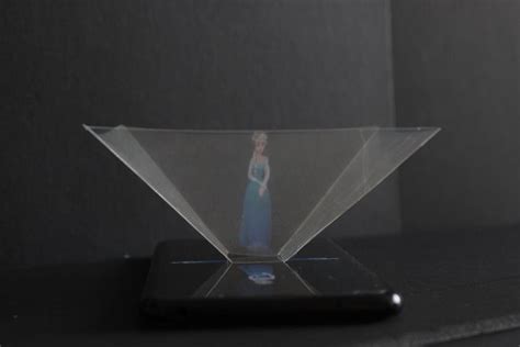 3d 홀로그램 프로젝터 만들기 프로젝터 대소문자 접착 테이프