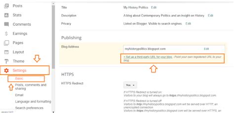 How To Redirect Blogspot To Custom Domain Set Up A Third Party Url