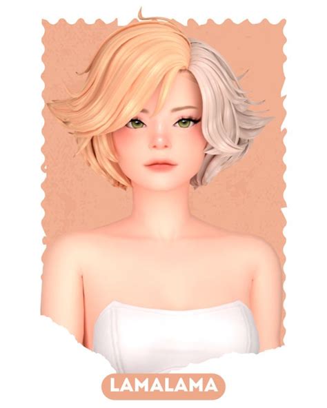 Lama Lama Hair Sims 4