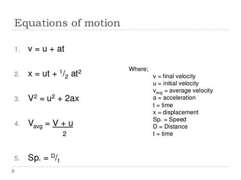 1 2 Form 3 Speed Velocity And Acceleration
