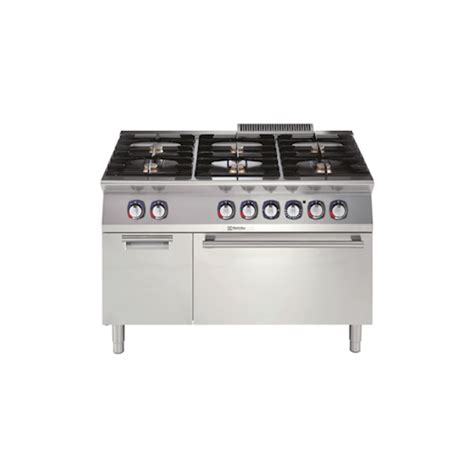 Modular Cooking Range Line 700xp 6 Burner Gas Range On Electric Oven With Cupboard 380v Fun