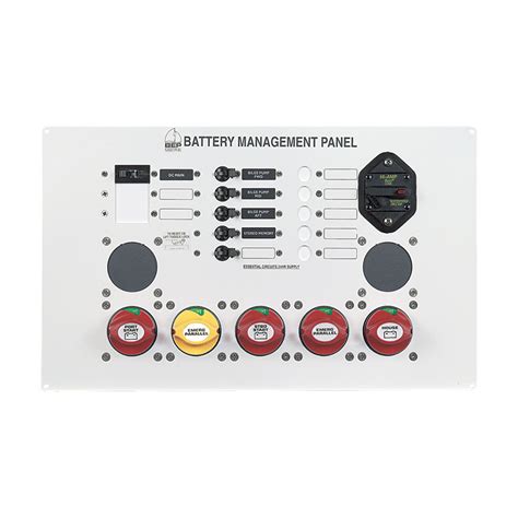 Bep Battery Management Panel Type Two Twin Engine Three Battery Banks