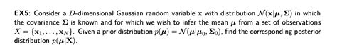 solved ex5 consider a d dimensional gaussian random