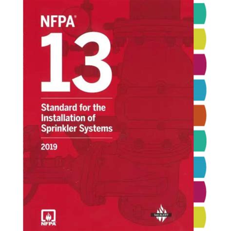 Nfpa 13 Installation Of Sprinkler Systems Tabs 2016 Edition