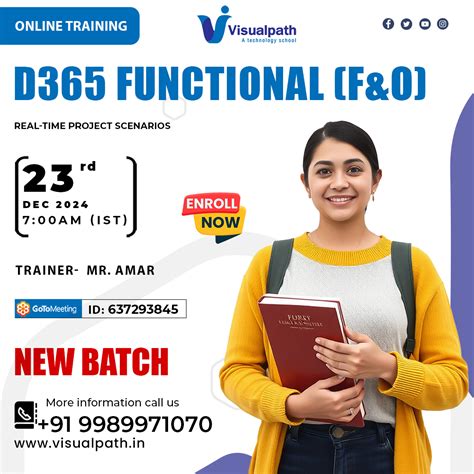 Visualpath 🚀 New Batch Alert Microsoft Dynamics 365 Functional Fando 🎓 🎯 Transform Your Career