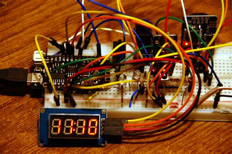 Radio Alarm Clock With Esp In Micropython Part 5 Tm1637 7 Segment