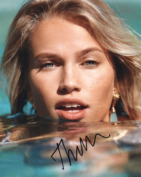 Thea Sofie Loch Naess Signed Sexy Photo 4 Signingdreams
