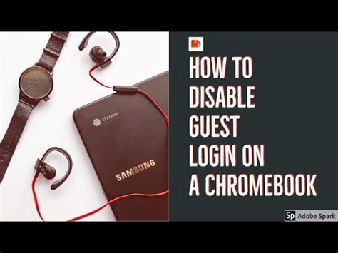 How To Disable Chromebook Guest Mode Chrome Story