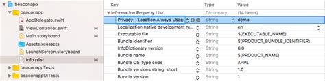 初心者向け swift3 0で初アプリ ビーコンを検出してみる tigergate240 qiita
