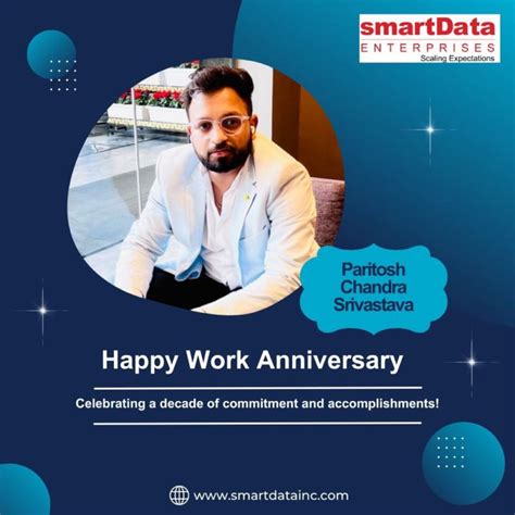 paritosh srivastava on linkedin grateful for a decade of growth