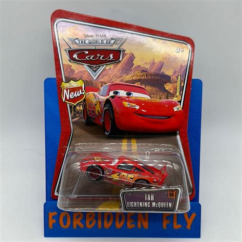 Disney Pixar Cars Movie World Of Cars Tar Lightning Mcqueen