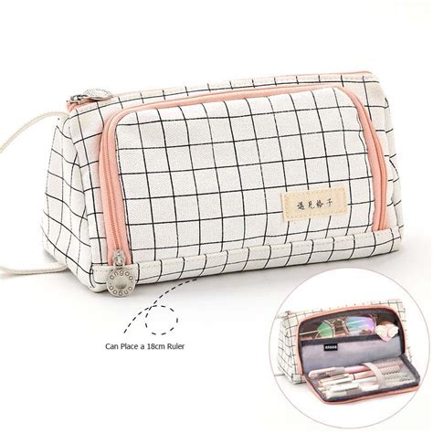 Pen Pencil Marker Case Storage Pouch School Statio Grandado