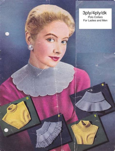 Knit A Stylish Polo Neck Insert With This Free Pattern