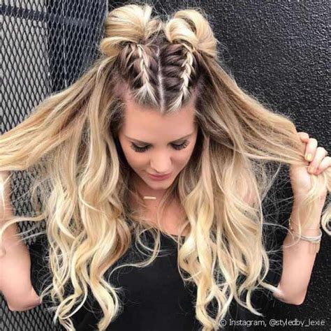 Peinados Con Chongo Y Pelo Suelto