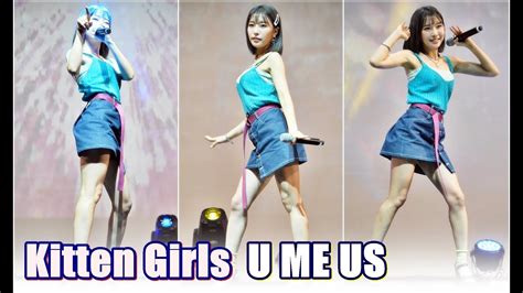 4k 키튼걸스 예솔 Kitten Girls U Me Us 180911 김포아트홀 직캠 By Ssolee