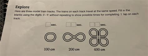 Explore Here Are Three Model Train Tracks The Trains On Each Track