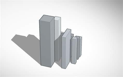 3d Design Buildings Tinkercad