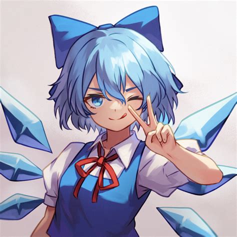 Cirno Touhou Drawn By Chunjiu Danbooru