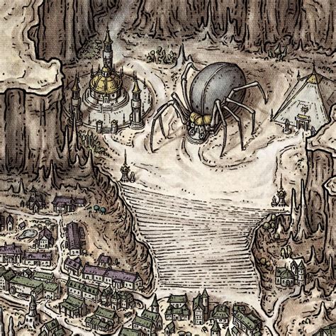 My 4e Poster Map Of Menzoberranzan Rdrizzt